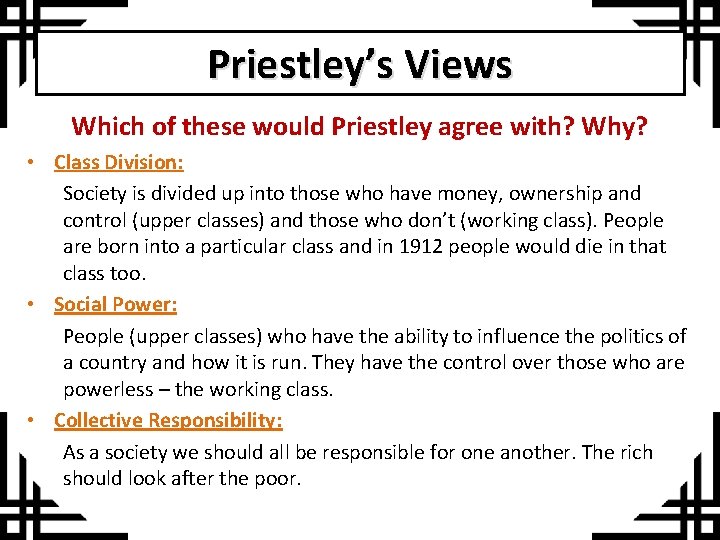 23 September 2021 An Inspector Calls Inspector Goole