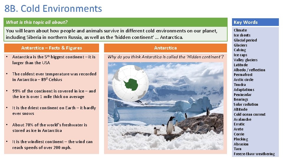 Year 8 Geography Knowledge Organizer A Settlement Migration