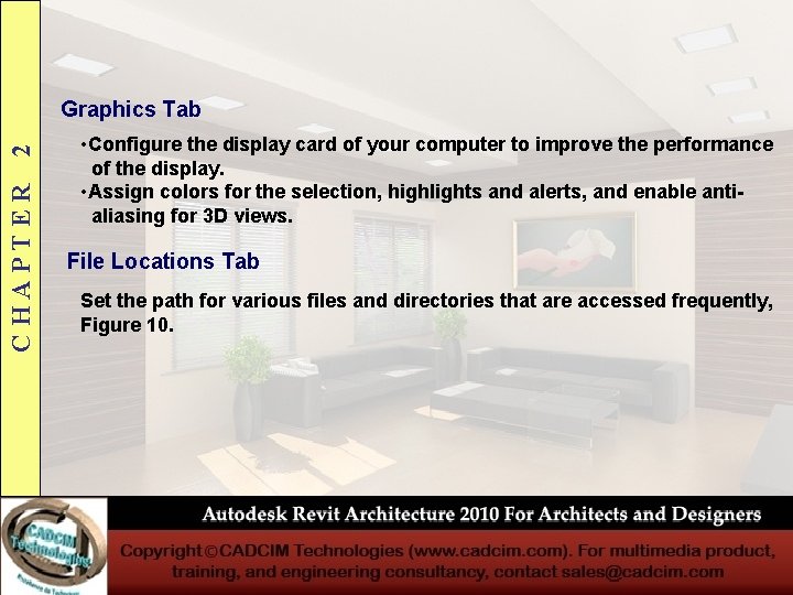 CHAPTER 2 Learning Objectives Start a new project