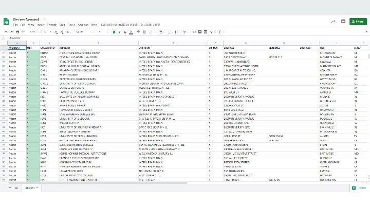 UPS Address Cleanup Project University of Maryland Libraries