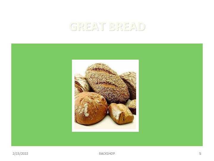 Bakery offering the greatest From all over the