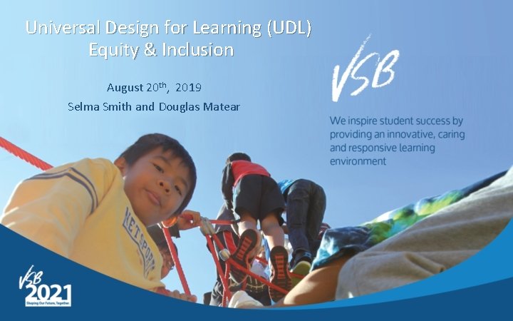 Universal Design for Learning UDL Equity Inclusion August