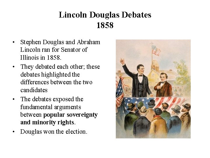 Timeline of Events Leading to the Civil War