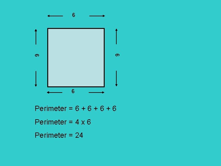 Objectives Calculate the area and perimeter of shapes