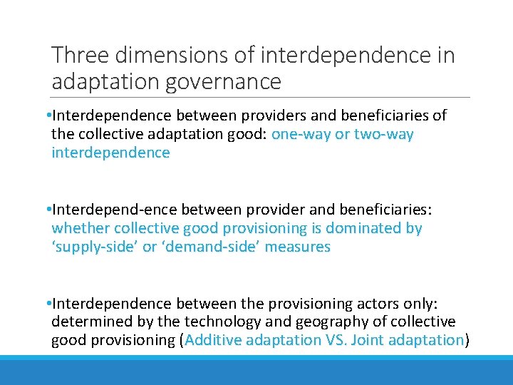 Urban Climate Change Resilience and Governance Week 6
