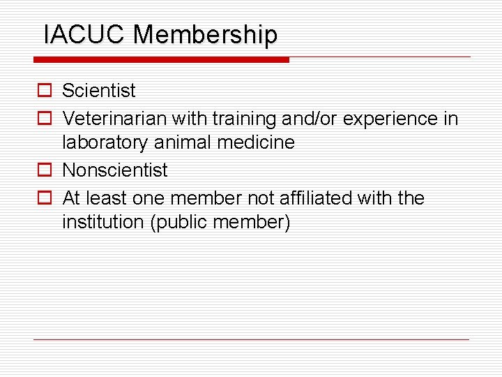 Animals in Research Donald B Casebolt Director Department