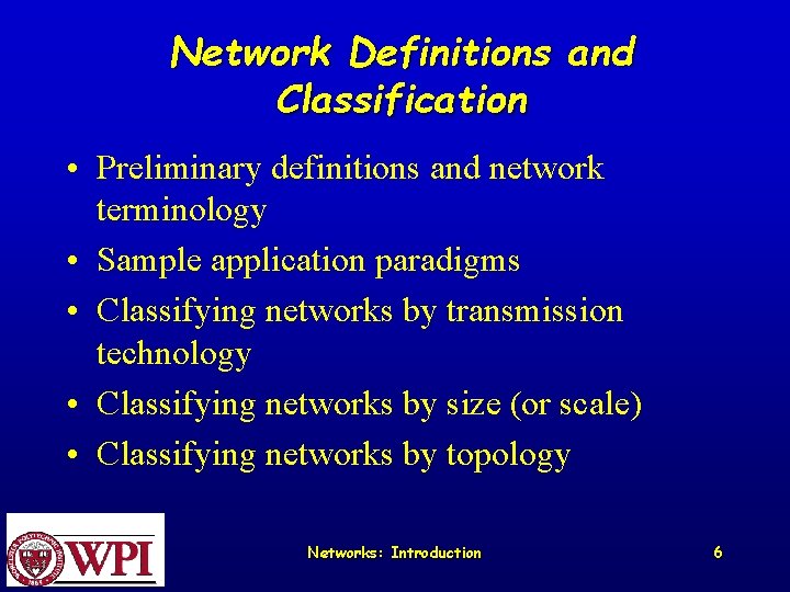 CS 4514 Computer Networks Term B 07 Professor