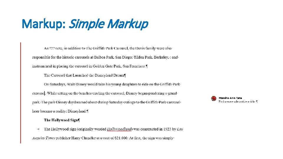 Using Microsoft Words Review Features South Hills School