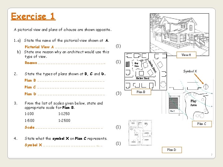 Graphic communication Building Drawings and Symbols Name Class
