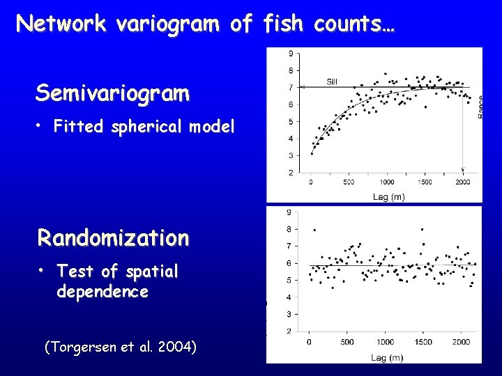 Where did the variogram come from Geology Biology