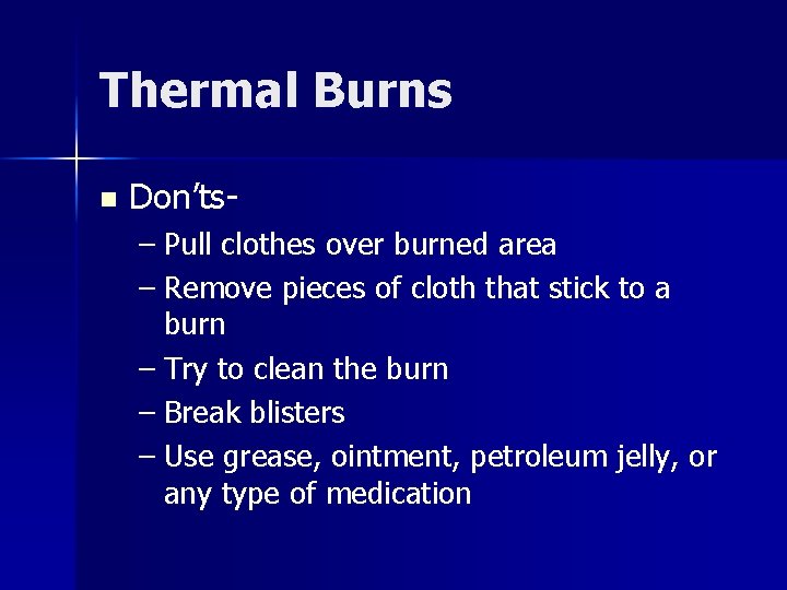 INTRODUCTION TO SPORTS MEDICINE Burns Layers of Skin