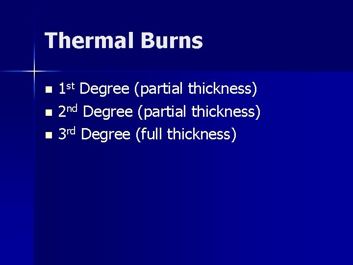 INTRODUCTION TO SPORTS MEDICINE Burns Layers of Skin