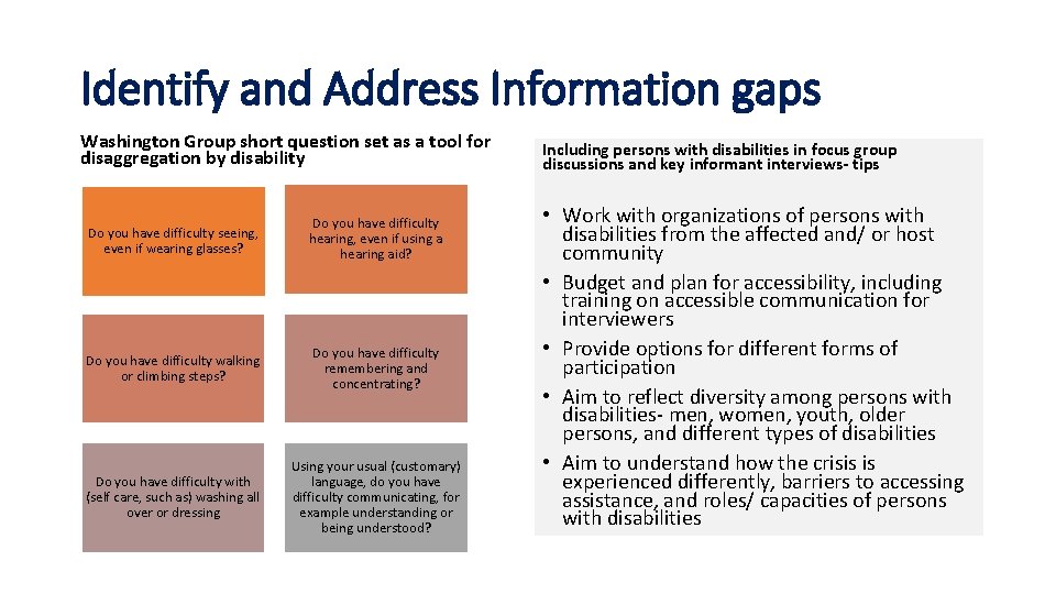 HPC 2021 Training on Disability Inclusion Module 1