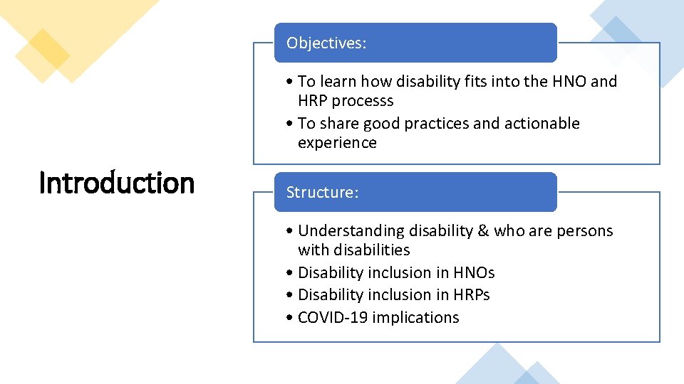 HPC 2021 Training on Disability Inclusion Module 1