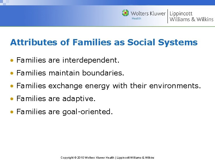 Chapter 18 Theoretical Bases for Promoting Family Health