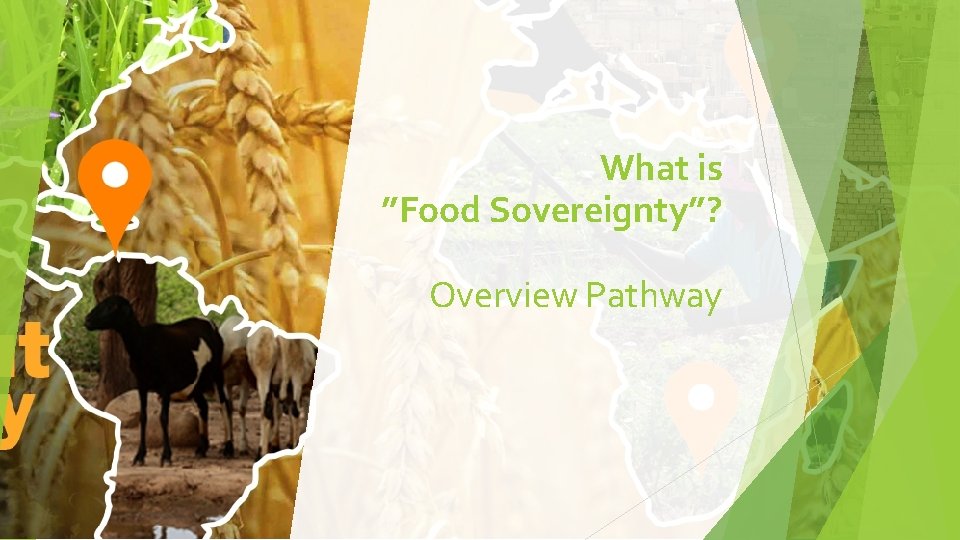 What is Food Sovereignty Overview Pathway What is