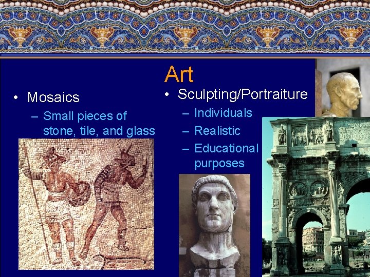 Legacies of Roman Civilization Language Remains the language
