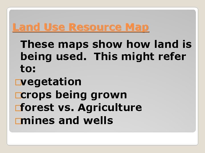 Social Studies Grade 7 Semester 1 Map Skills