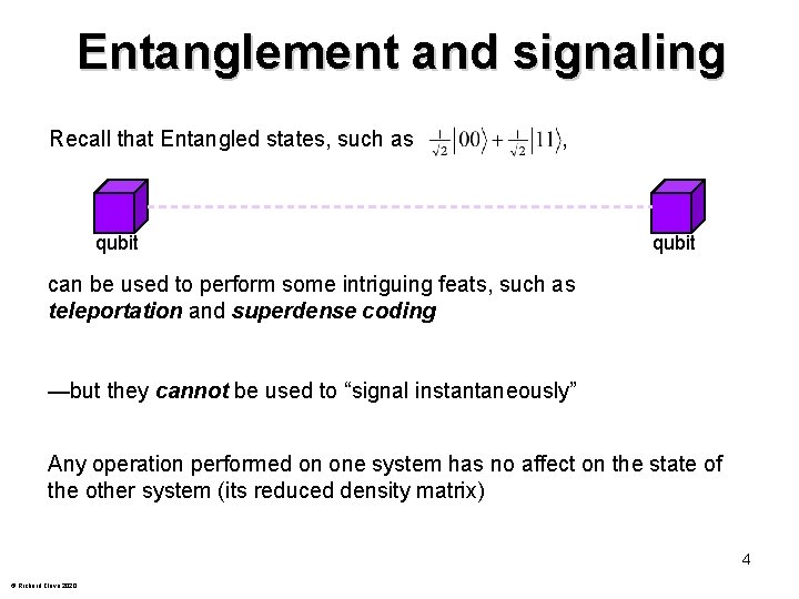 Introduction to Quantum Information Processing QIC 710 CS