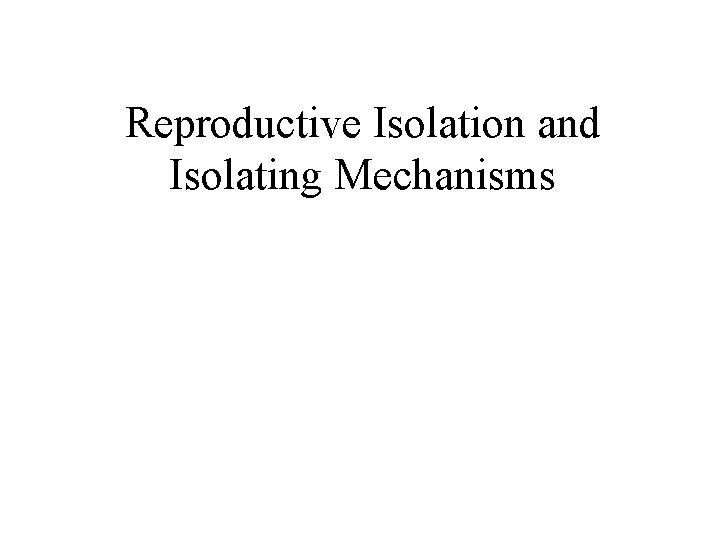 The Origin of Species Chapter 16 Botany 4