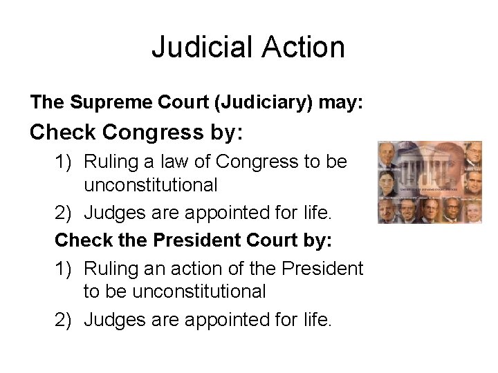 The Three Branches of Government Chap 3 Sec