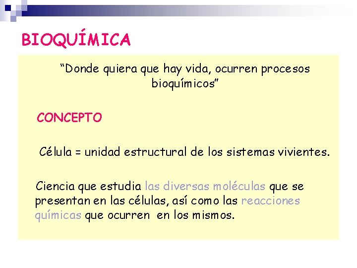 Unidad N II Procesos bioqumicos Clase 1 05