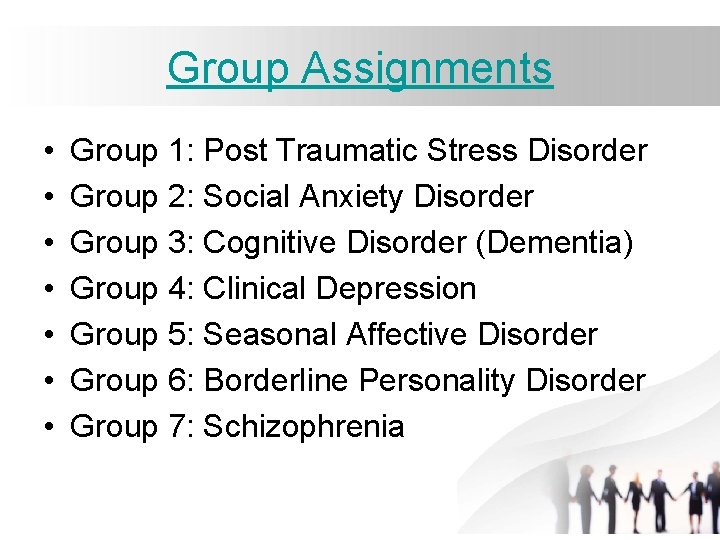 Group Work In your groups Read the article