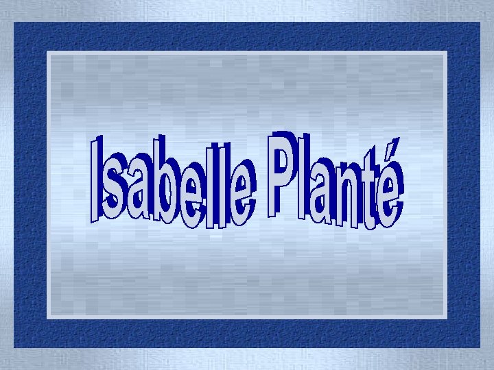 Isabelle Plant Artista do fantstico e do simblico