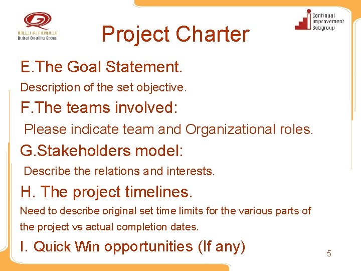 Explanation to Participants about this template and final