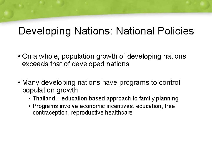 CHAPTER 8 Human Population Lesson 8 1 Trends
