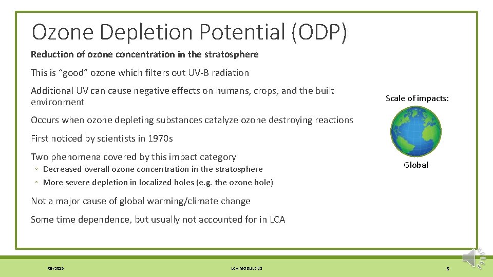 Welcome to the Life Cycle Assessment LCA Learning