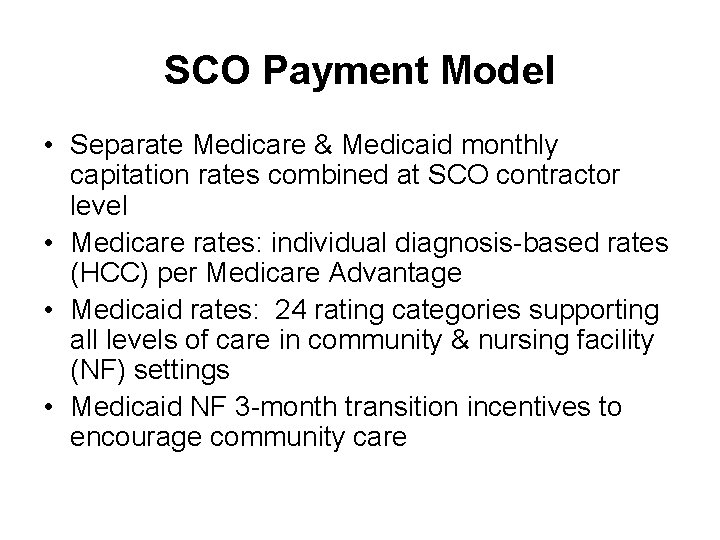 Senior Care Options Bringing Medicare and Mass Health