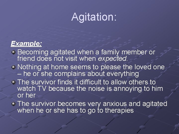 Tips on managing challenging situations after brain injury