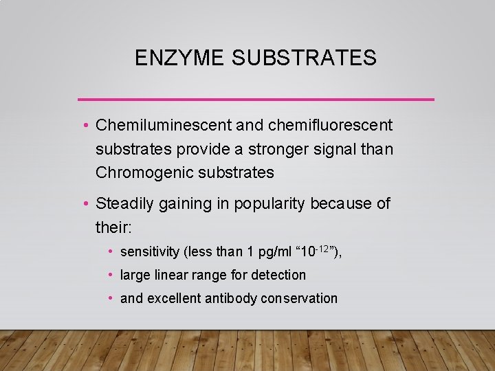 LABELED IMMUNOASSAYS PART 2 ENZYME LINKED IMMUNOSORBENT ASSAY