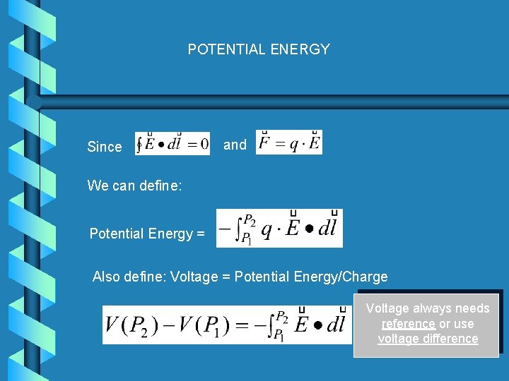Fields and Waves Lesson 3 3 ELECTROSTATICS POTENTIALS