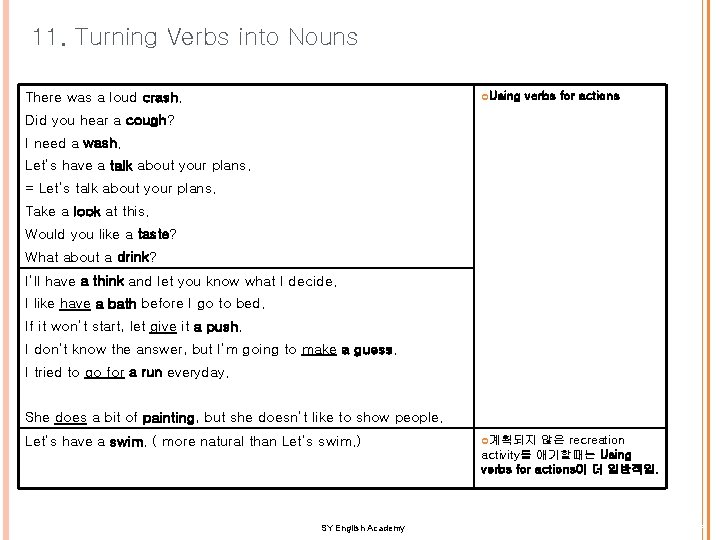 Understanding and Using English Grammar Ch 01 Verbs