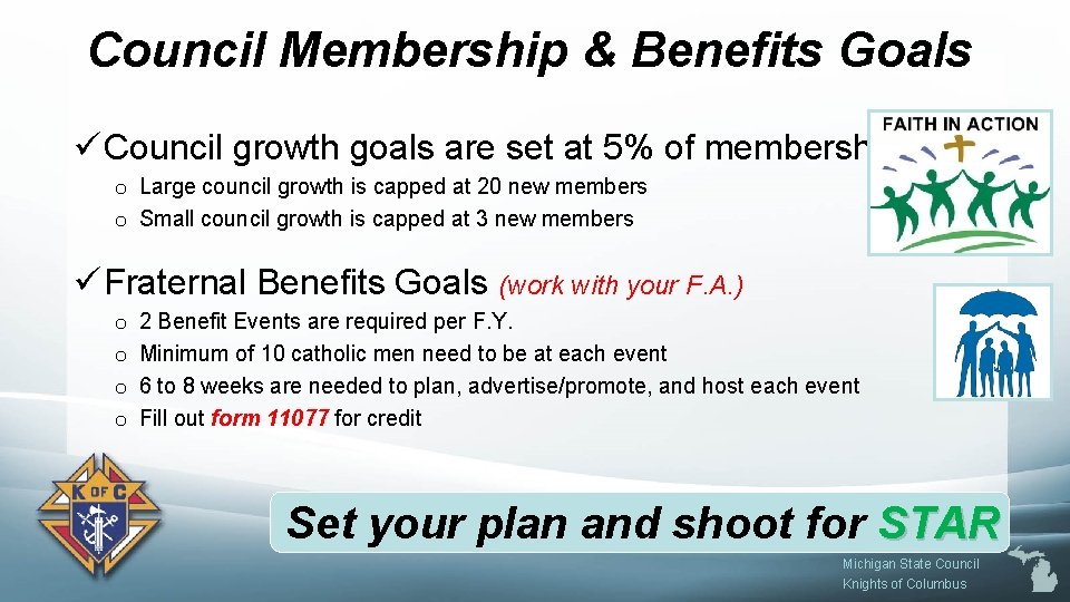 Rise up and Answer the Call Membership Growth