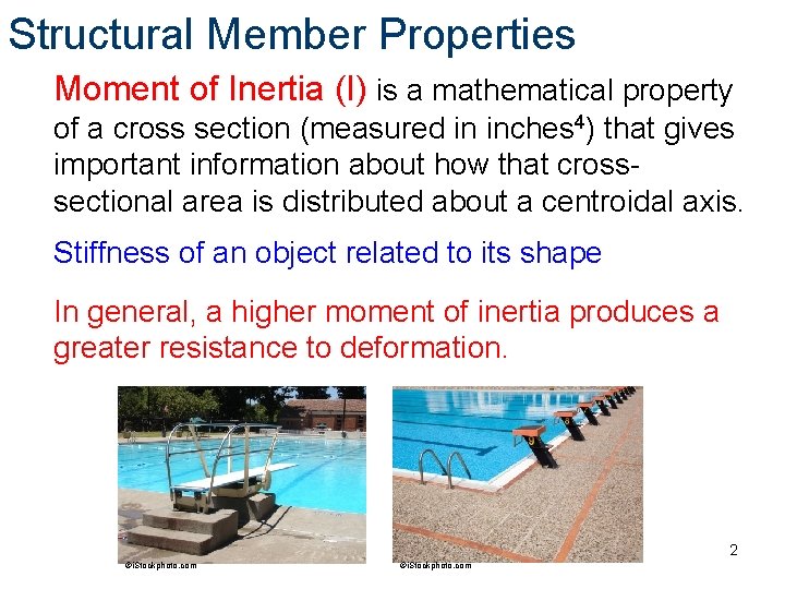 Introduction to Structural Member Properties Principles of Engineering