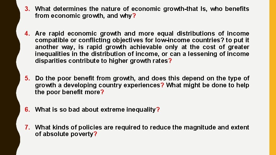 CHAPTER 5 POVERTY INEQUALITY AND DEVELOPMENT In this