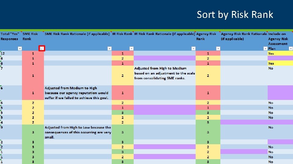 Risk Assessment Phase III Training Amy Jorgenson Director