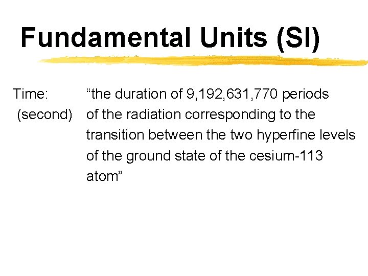 Class 9 2 Units Dimensions Objectives z Know