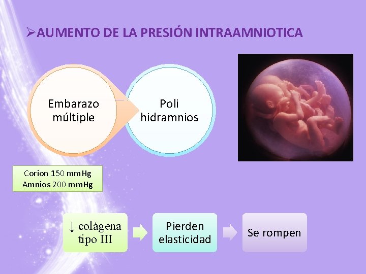 Facultad de Medicina UAEM RUPTURA PREMATURA DE MEMBRANAS