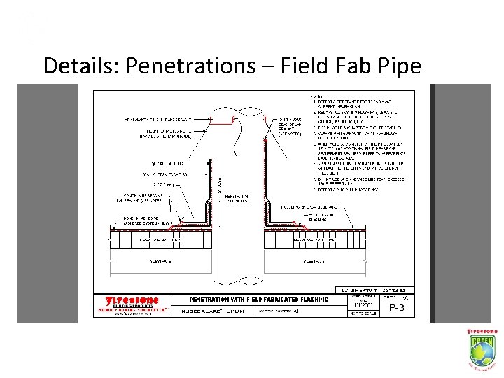 Firestone Building Products EPDM Training Penetrations Details Penetrations