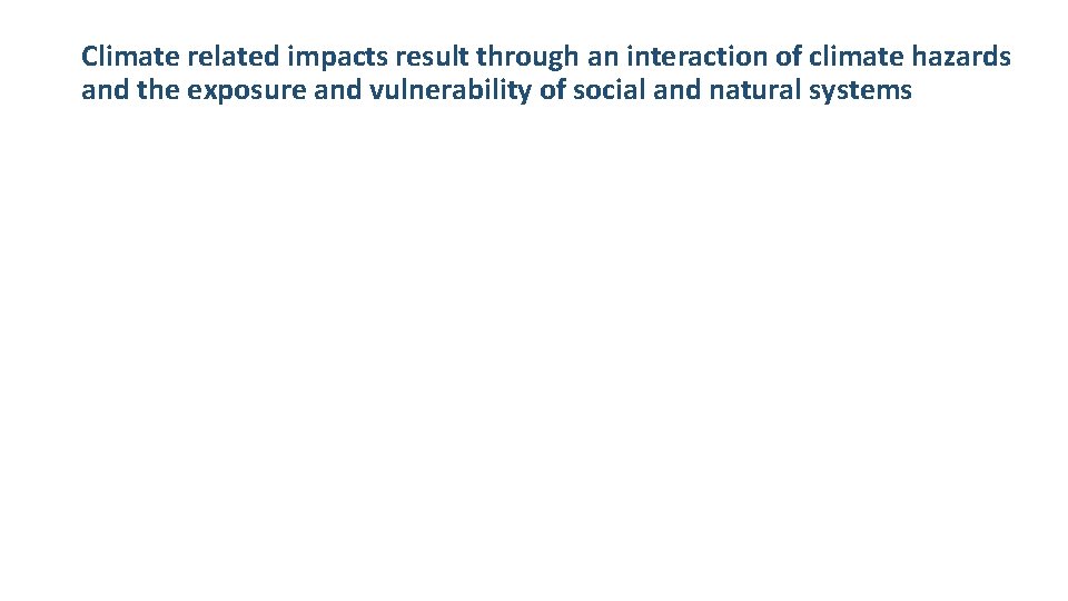 Overview of global climate change risks and responses