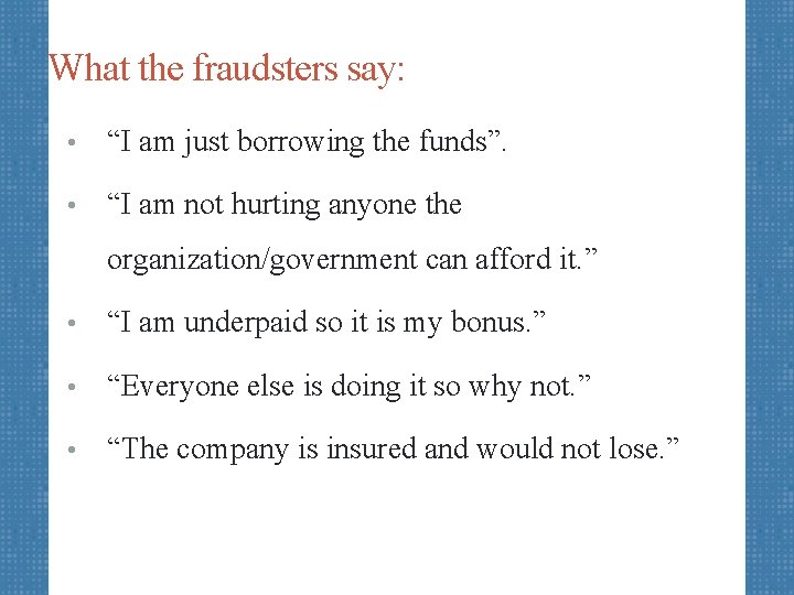 The Fraud Culture Organization People and our Society