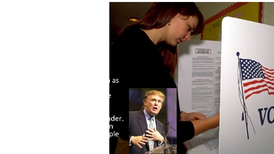 Donald TrumpLeadership By Ava Goedhard Reid Richardson Trystan