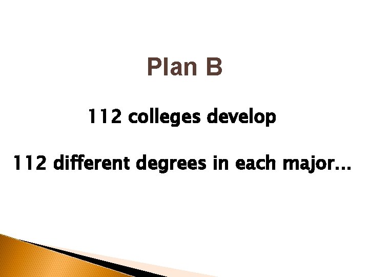 Implementing the Academic Component of SB 1440 Padilla