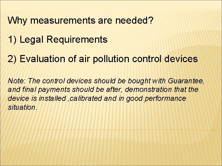 Ch 4 Air pollution Measurements Emission Estimates Types