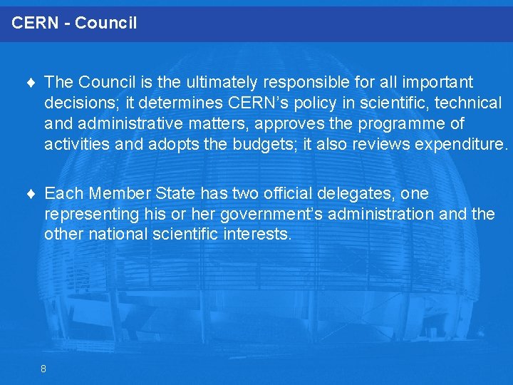 Introduction to CERN AnneSylvie Catherin Head HR Department