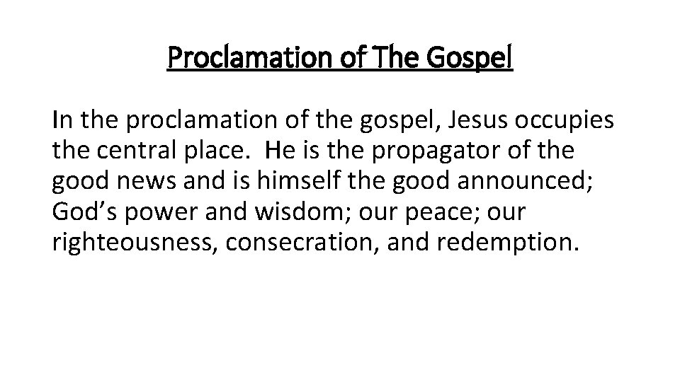 The Gospels Message and Acts by Ronald O